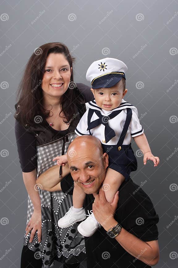 Happy Family stock photo. Image of couple, happy, mariner - 28904362
