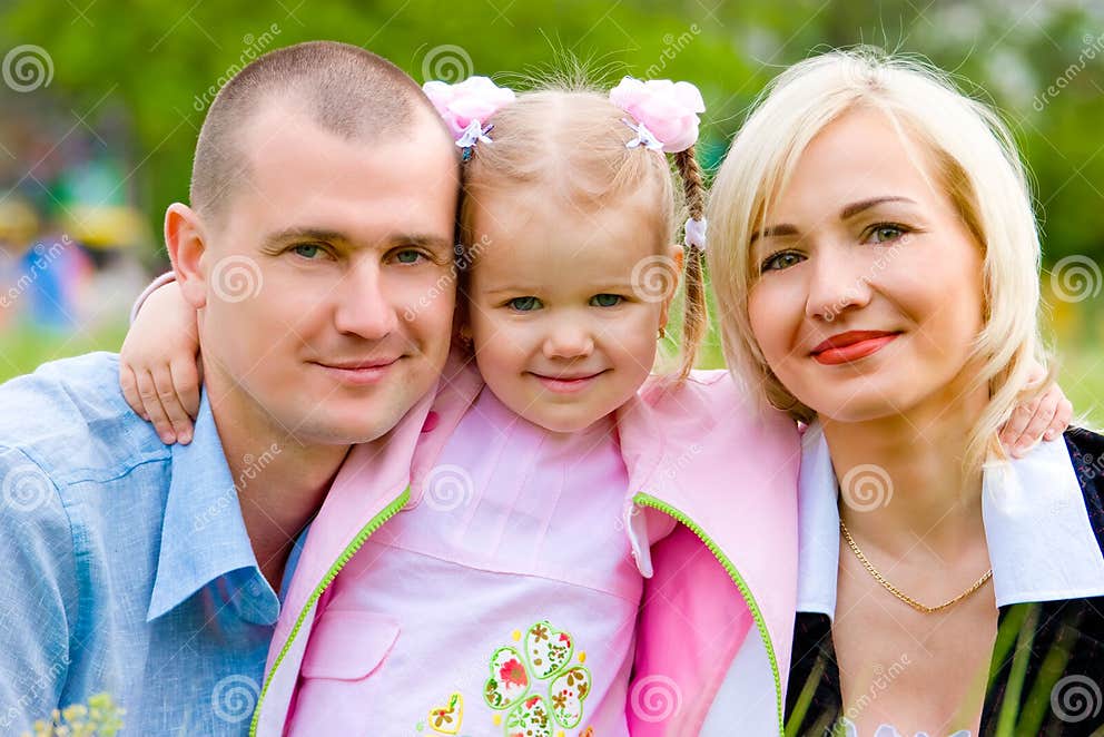 Happy family stock photo. Image of person, parenthood - 5611634