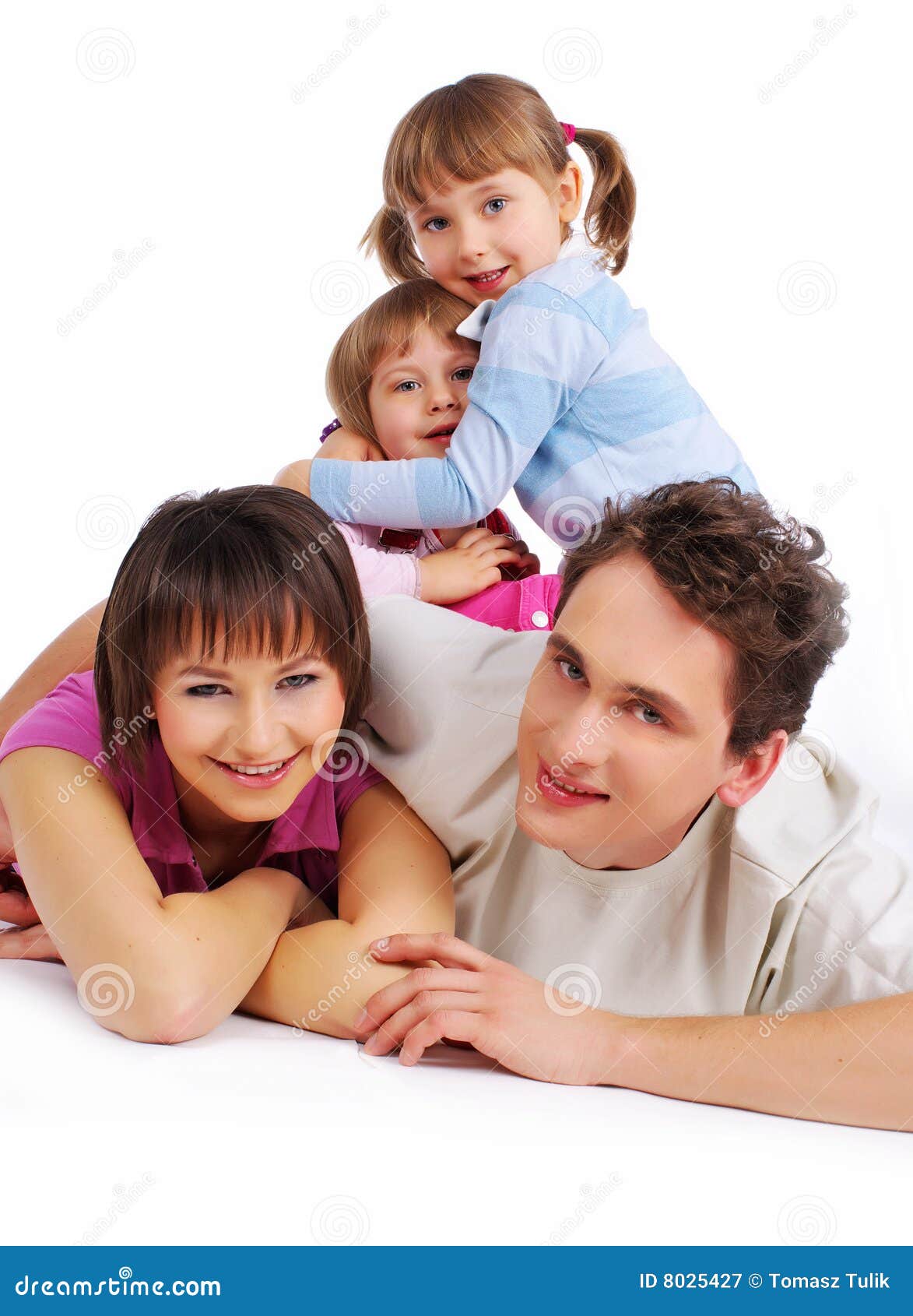 Happy family stock image. Image of modern, excited, people - 8025427