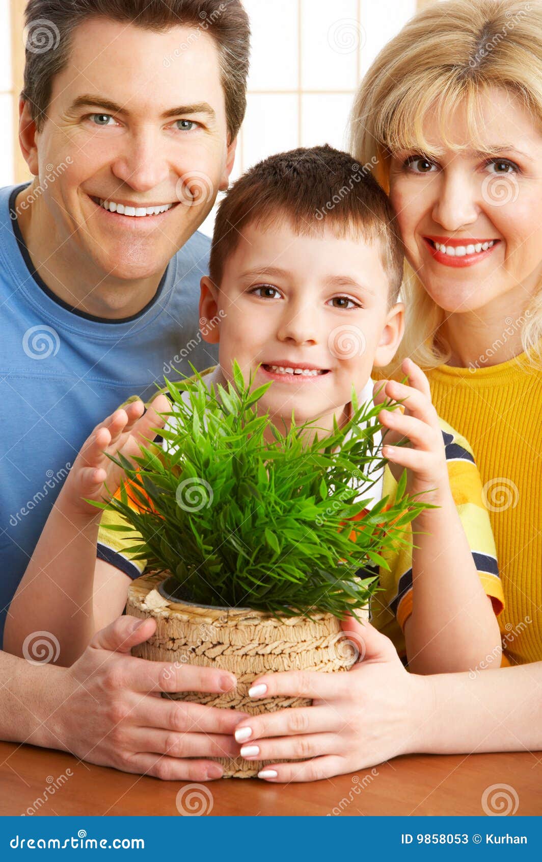 Happy family stock image. Image of child, childhood, happiness - 9858053