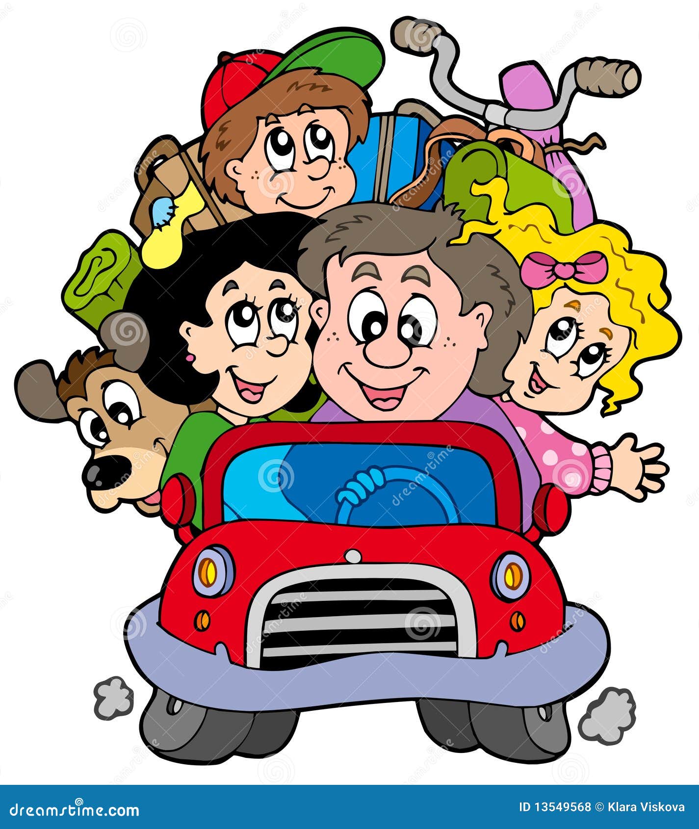Family Car Clip Art