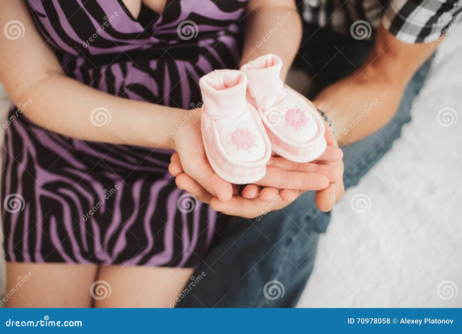Happy Family Expecting a Baby Stock Photo - Image of home, house: 70978058