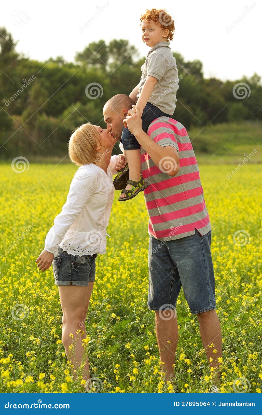 Happy family having fun stock photo. Image of ginger - 27895964