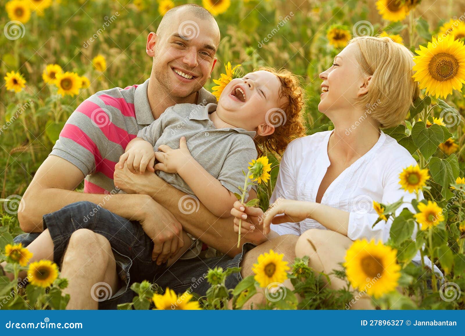 Happy family having fun stock image. Image of garden - 27896327