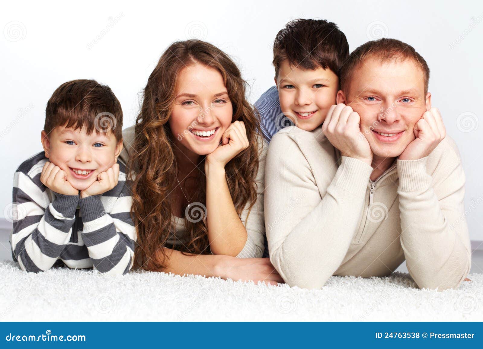 Happy family members stock photo. Image of affection - 24763538