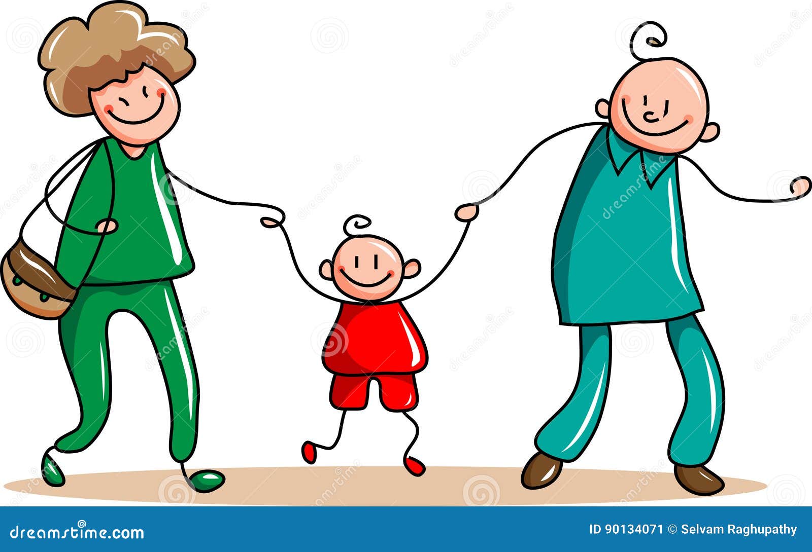 Family Outing Stock Illustrations – 395 Family Outing Stock ...