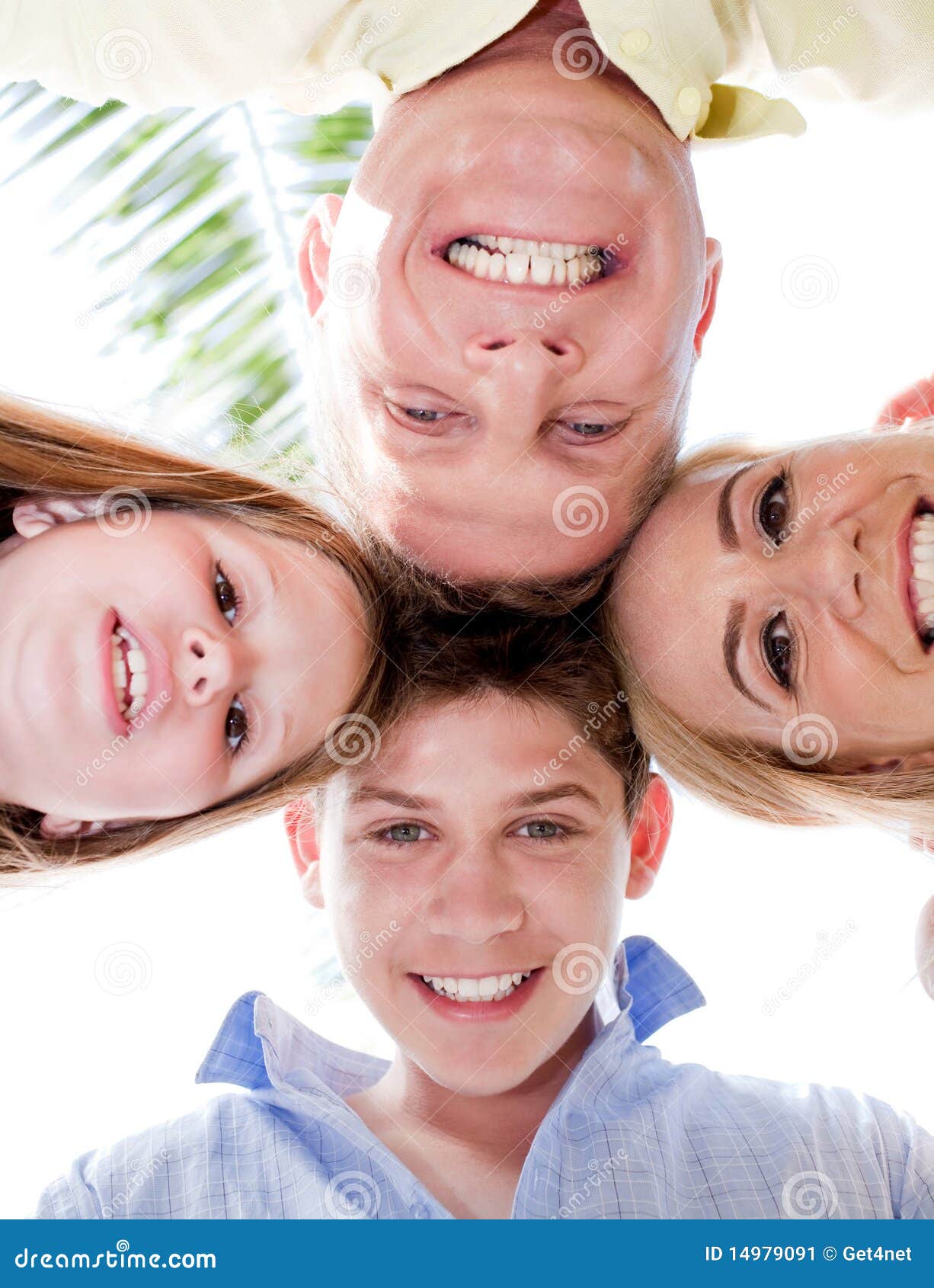 Happy family smiling stock image. Image of faces, mother - 14979091