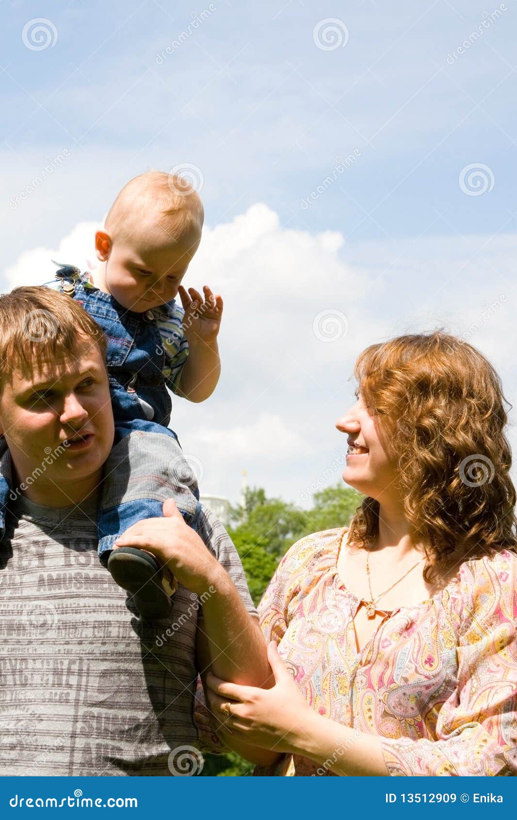 Happy family with son stock image. Image of person, smiling - 13512909