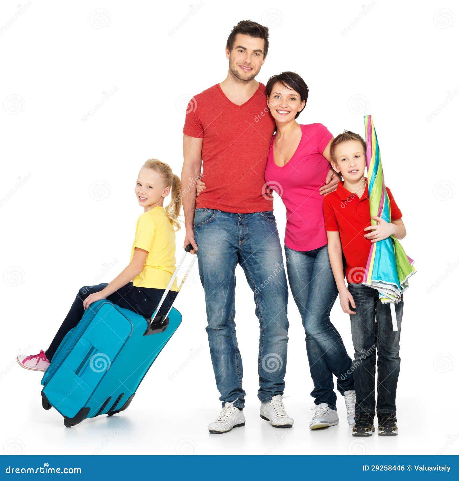 481 Happy Family Suitcase Studio Photos - Free & Royalty-Free Stock ...