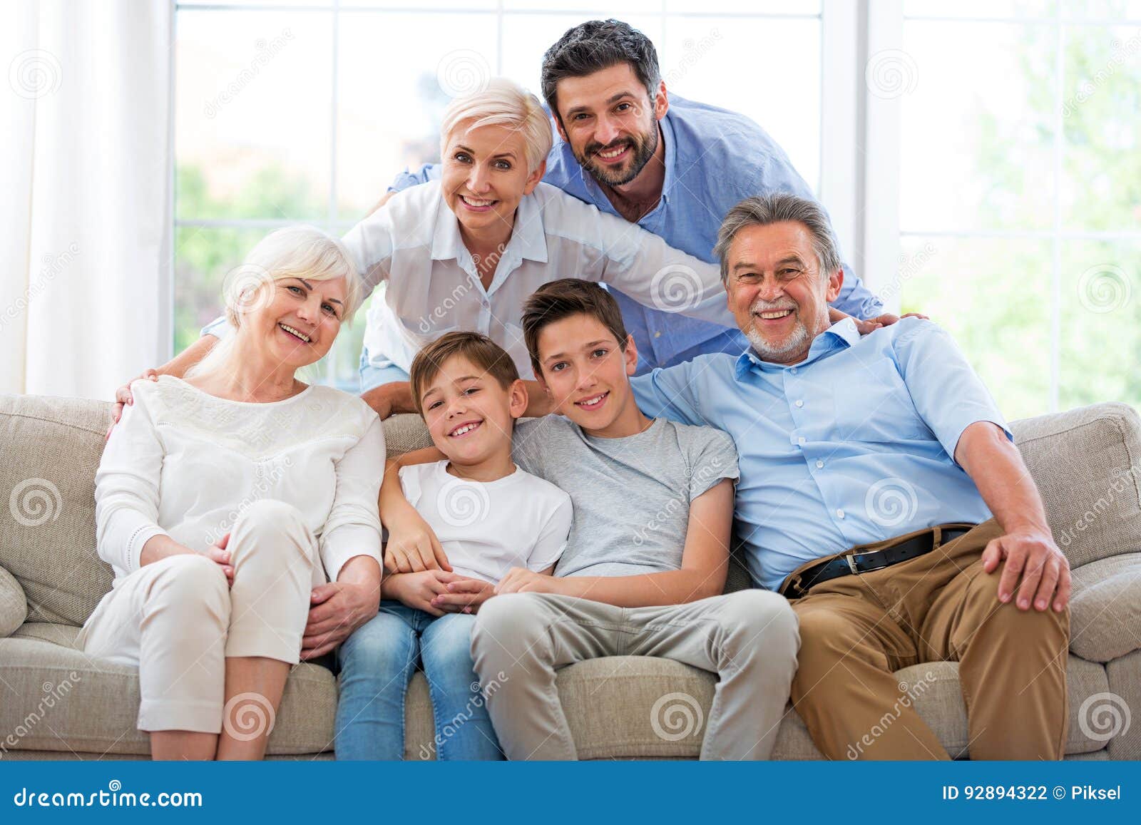 Happy family stock photo. Image of caucasian, comfort - 92894322