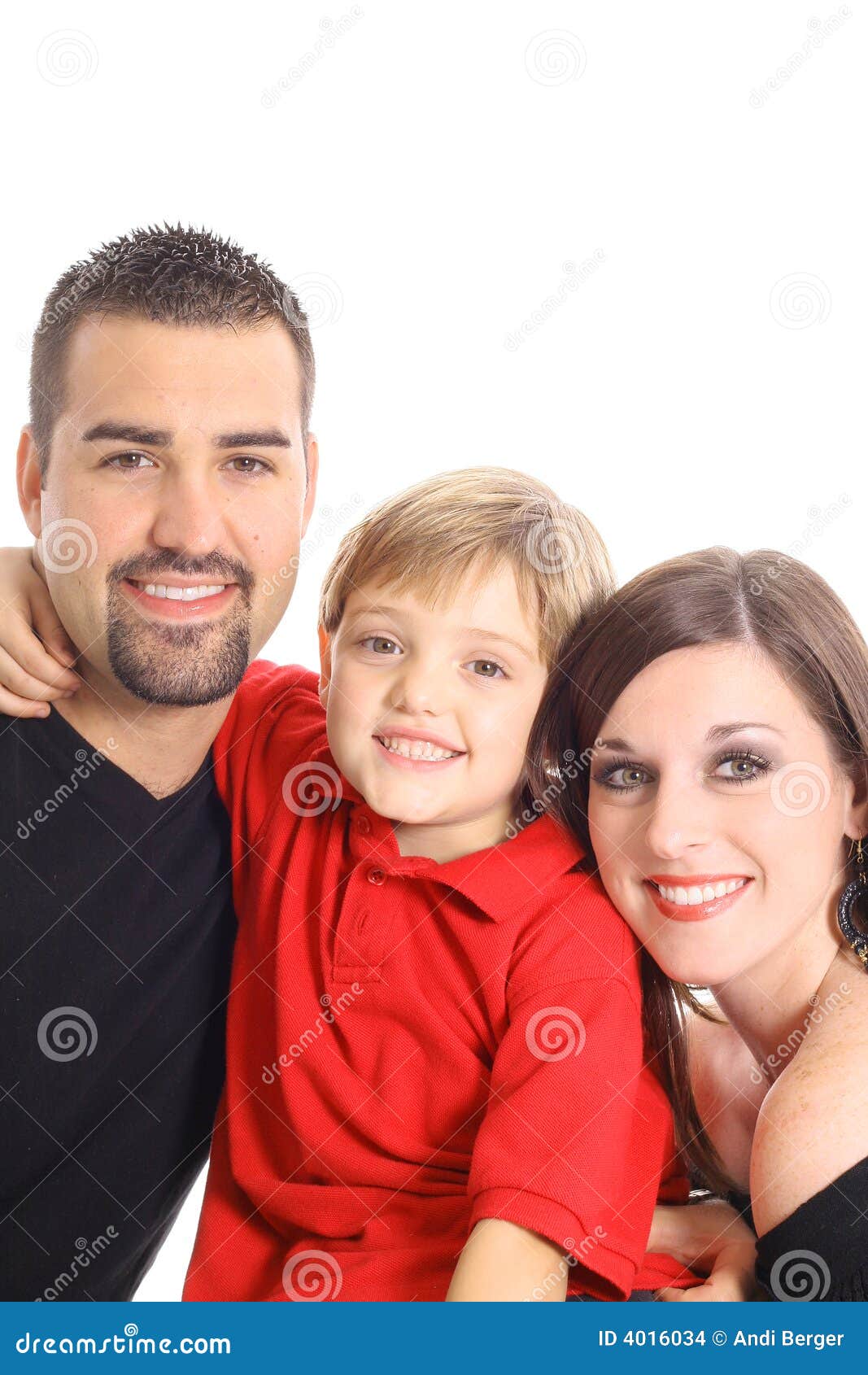 Happy family vertical stock photo. Image of childhood - 4016034