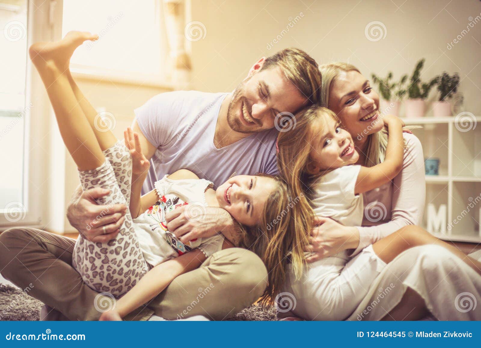 Happy Family is Very Important. Stock Image - Image of bonding, family ...
