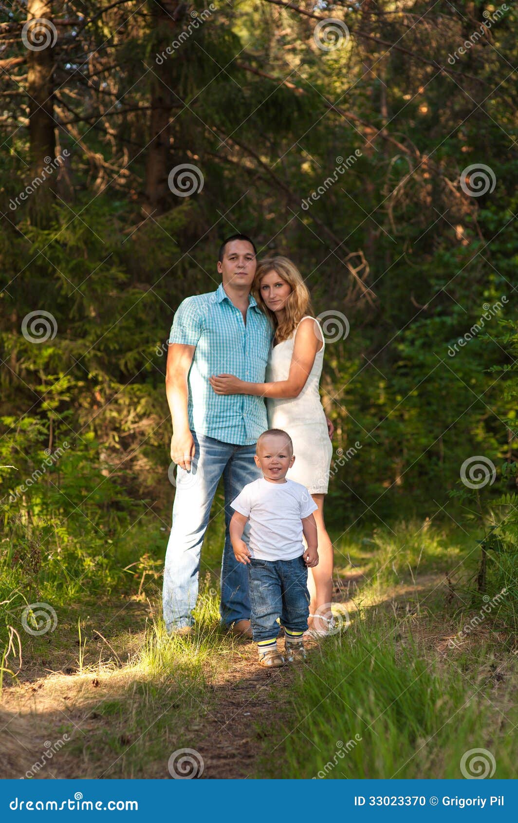 Happy family stock photo. Image of little, father, life - 33023370