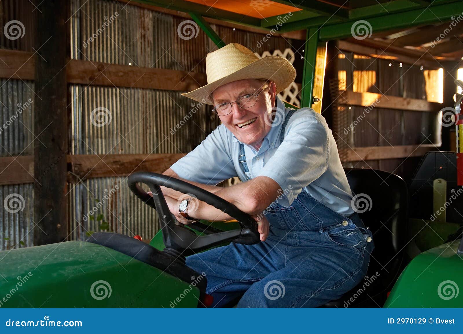 Happy Farmer stock image. Image of agriculture, sitting - 2970129