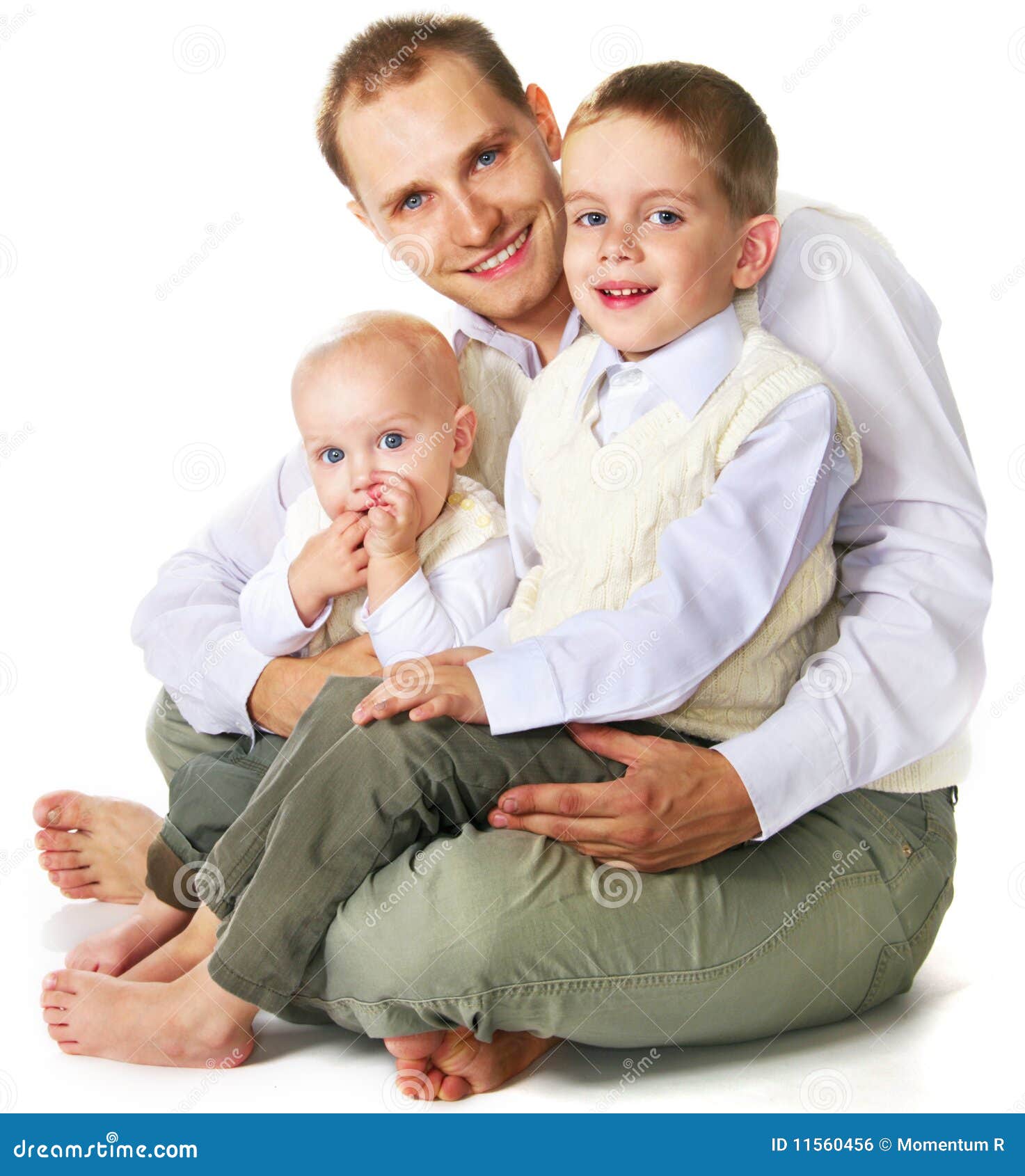 Happy father stock photo. Image of male, baby, child - 11560456
