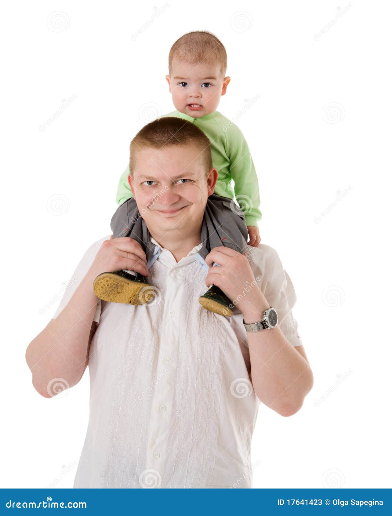 Happy Father stock image. Image of smiling, enjoying - 17641423