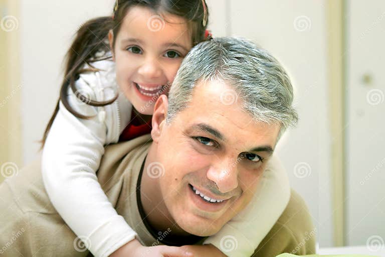 Happy father stock photo. Image of optimistic, time, innocence - 776586