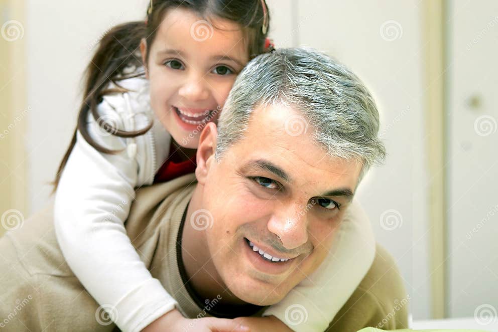 Happy father stock photo. Image of optimistic, time, innocence - 776586