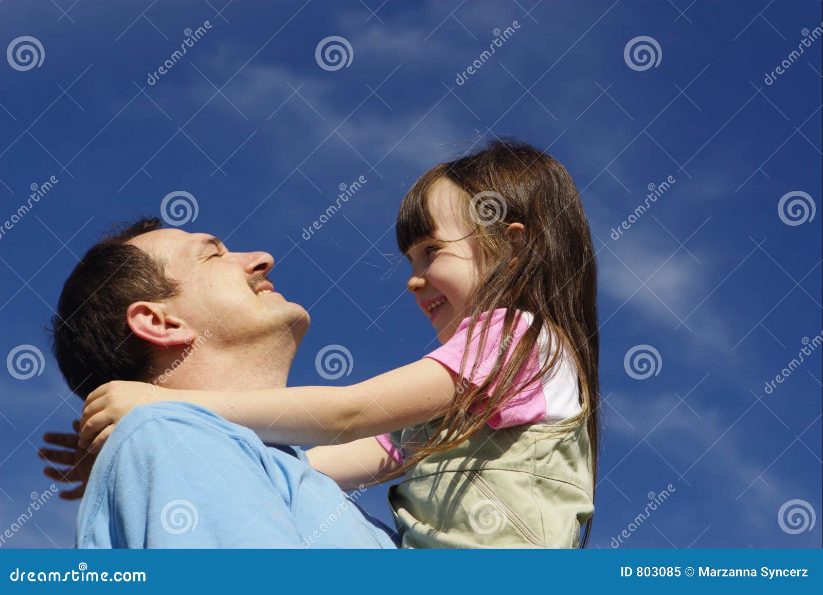 Happy with father stock image. Image of kids, preschooler - 803085