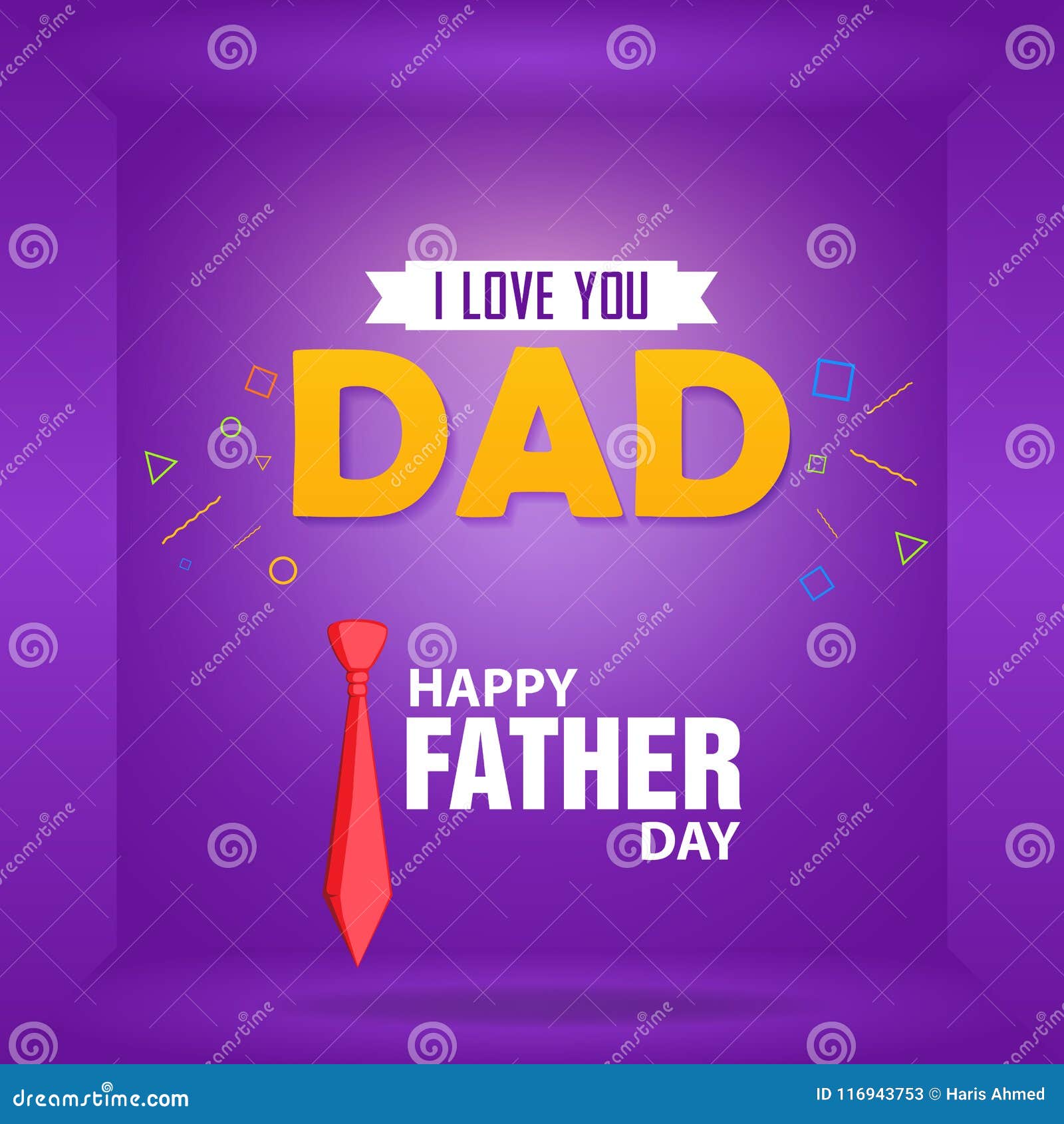 Happy Father Day I Love You Dad Calligraphy Vector Template Design ... Happy Father Day I Love You Dad Calligraphy Vector Template Design ...