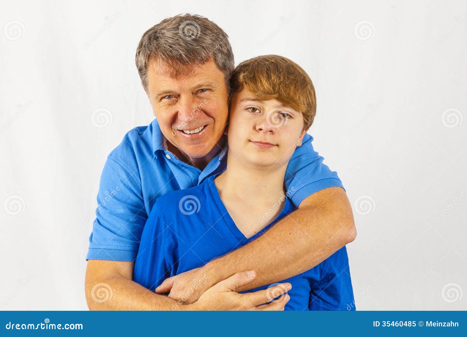 Happy father with his sun stock image. Image of home - 35460485
