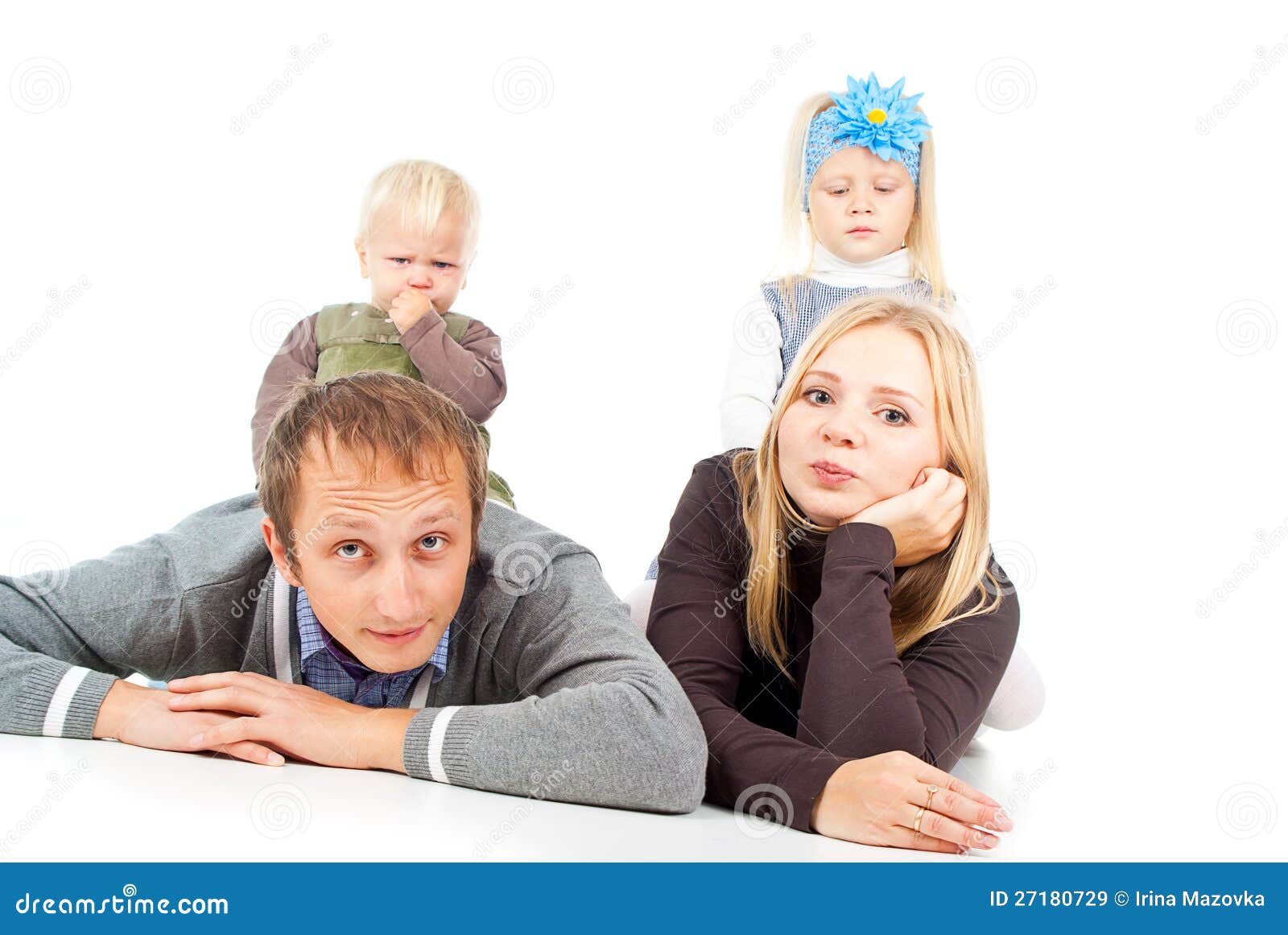 Happy father and mother stock image. Image of cute, cheerful - 27180729