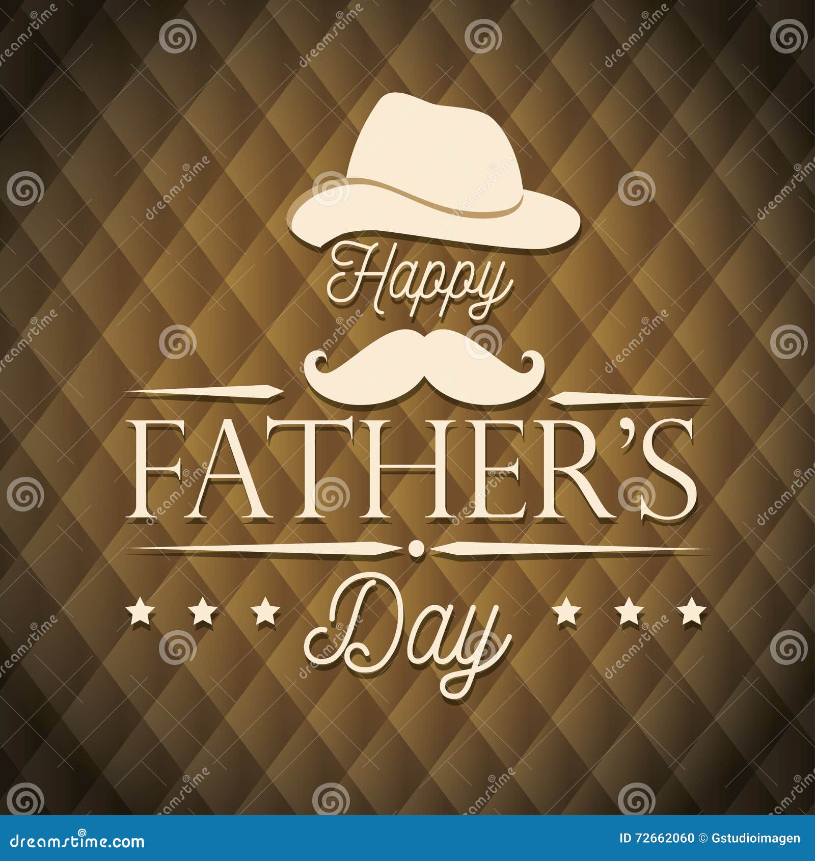 Happy fathers day design stock illustration. Illustration of template ...