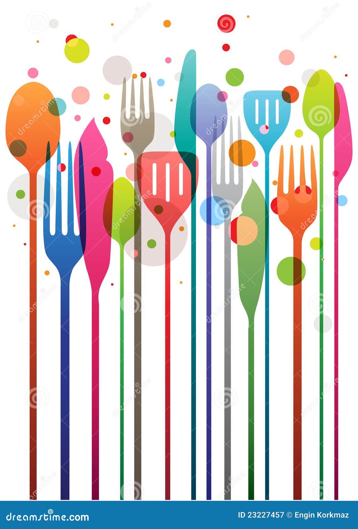 Happy Feast! stock vector. Illustration of fork, funny - 23227457