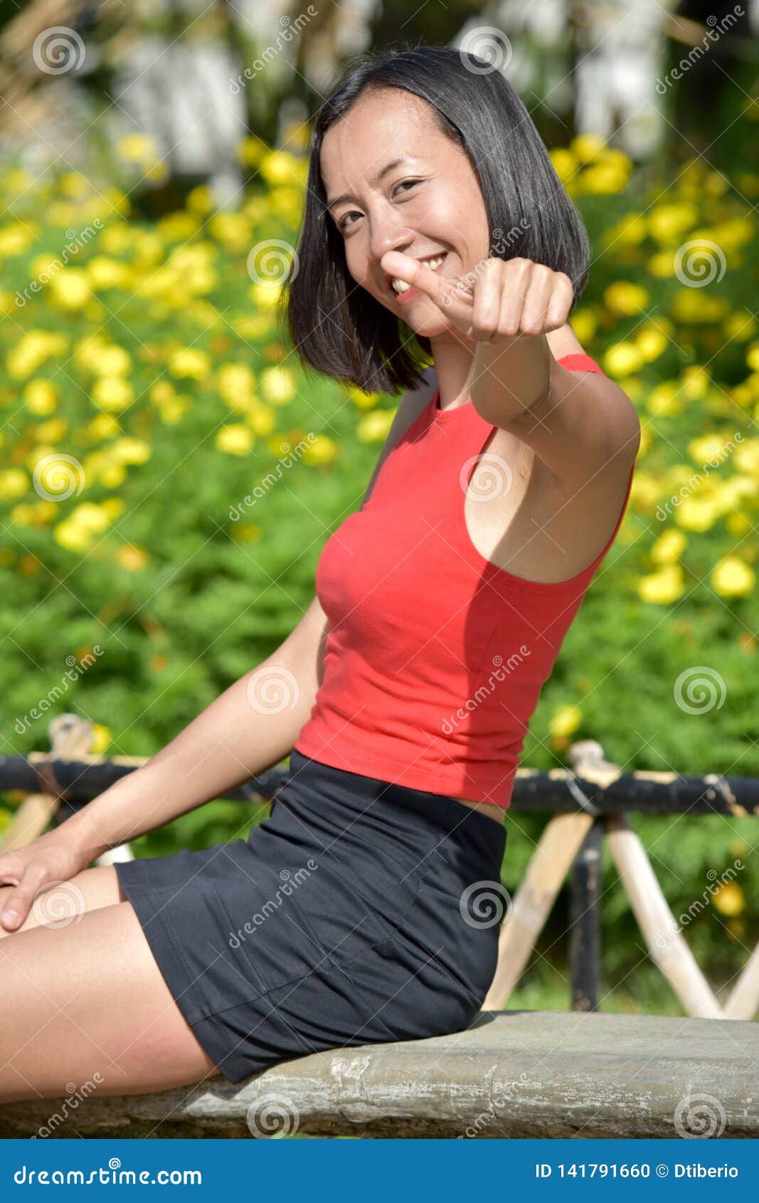 A Happy Female Woman stock photo. Image of happiness - 141791660
