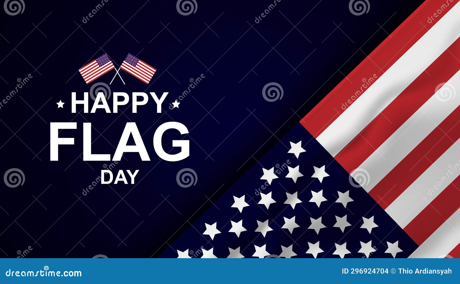 Happy Flag Day Background Template. Vector Illustration Stock ...