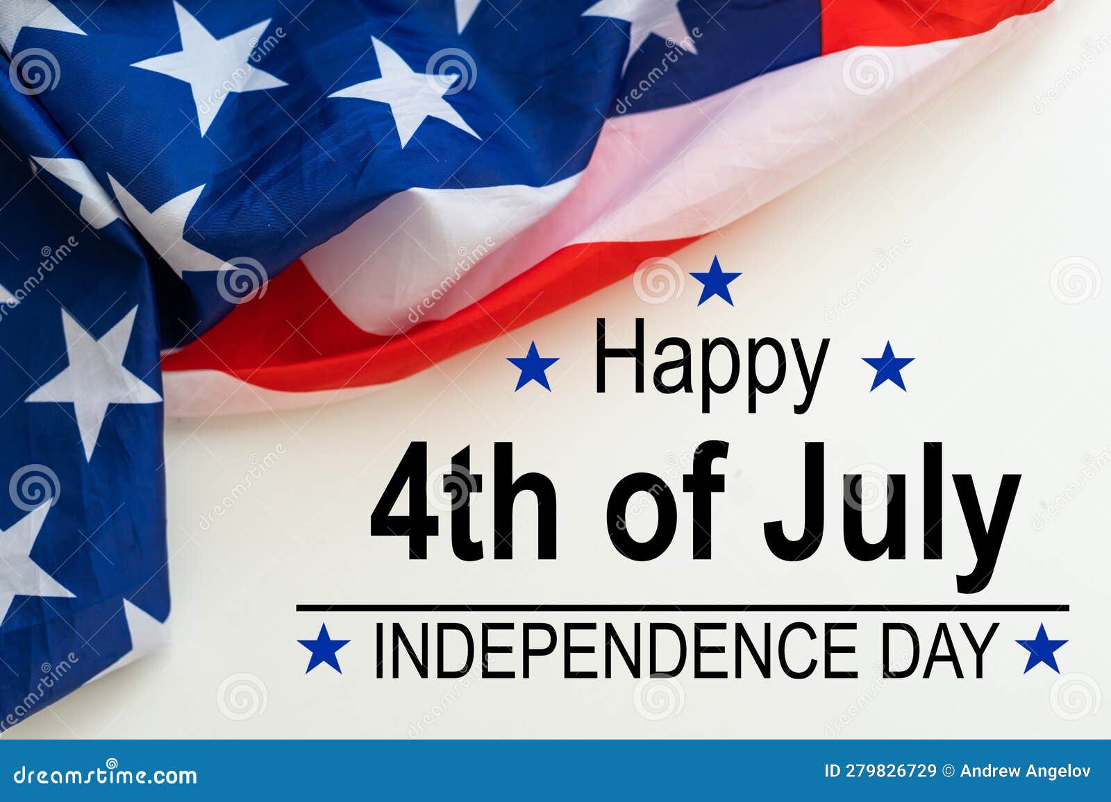 Happy Fourth of July USA Flag Stock Image - Image of america, celebrate ...