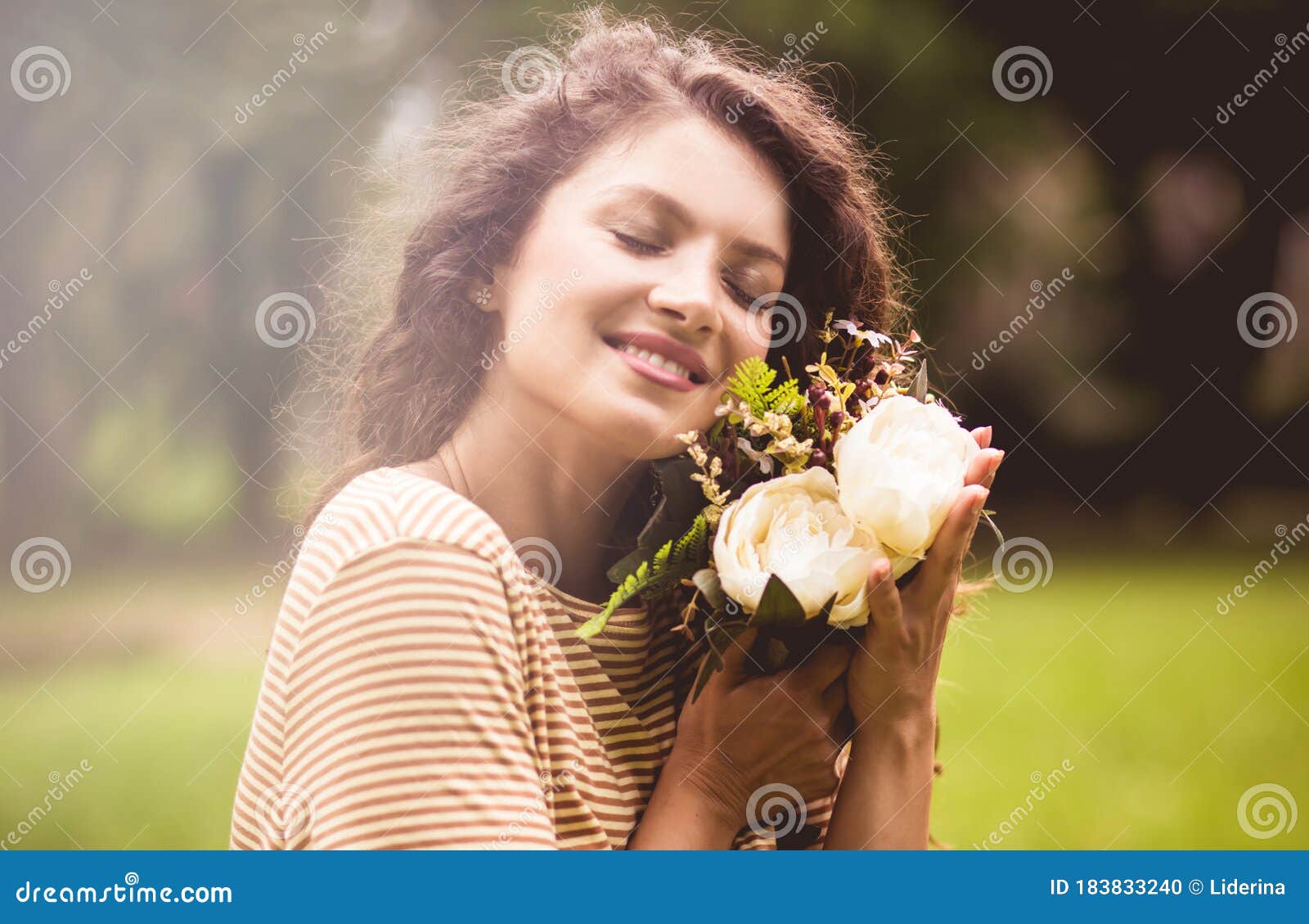 Happy and free stock photo. Image of outdoors, closeup - 183833240