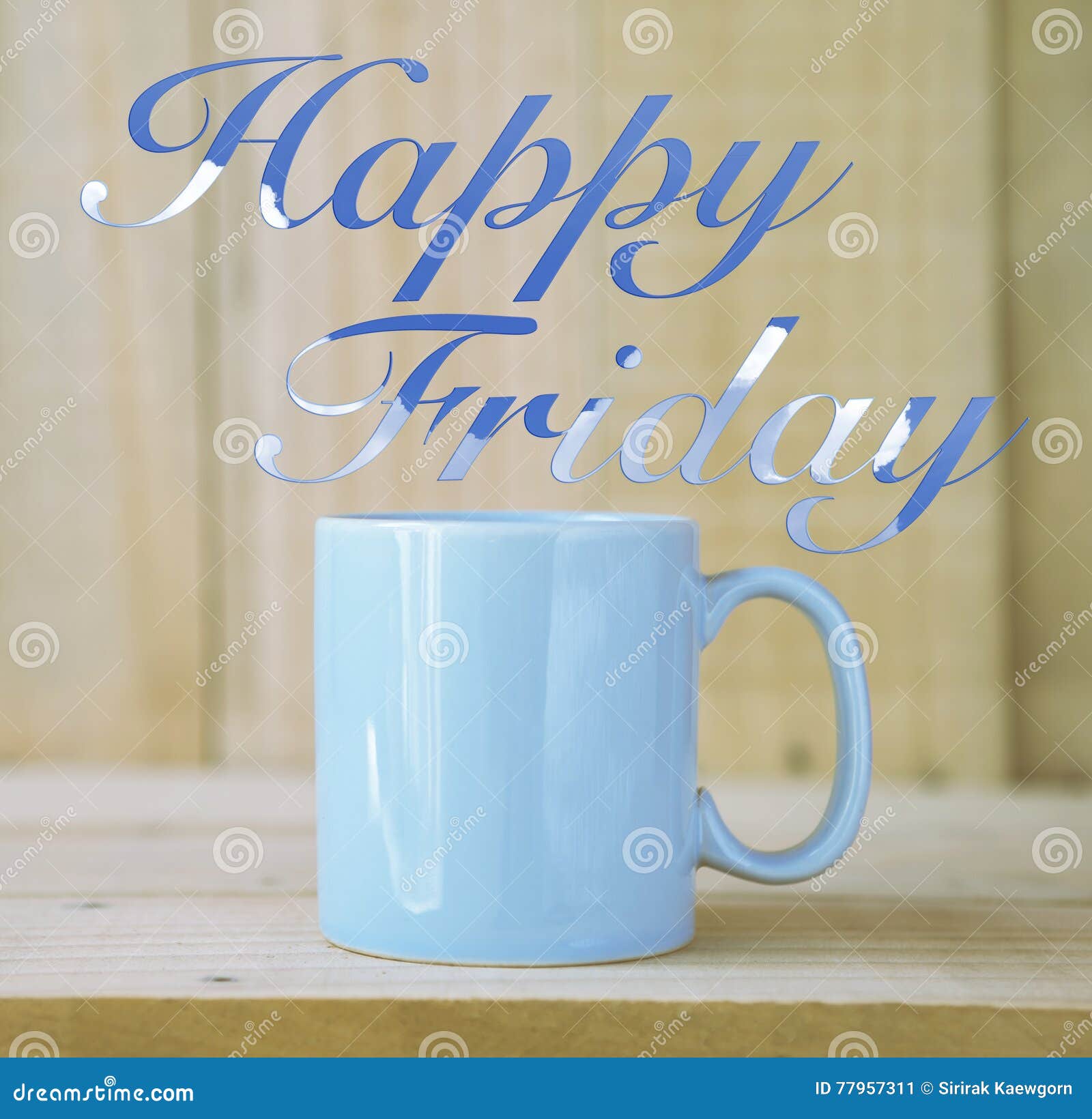 Happy Friday stock image. Image of breakfast, weekend - 77957311