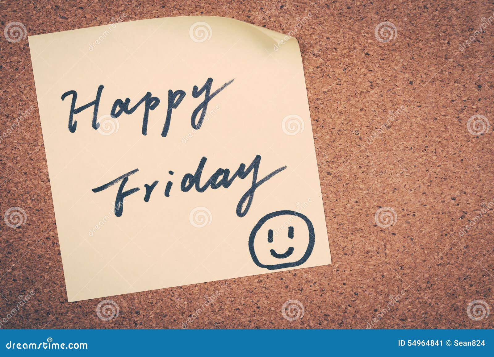 Happy Friday stock image. Image of thank, paper, post - 54964841