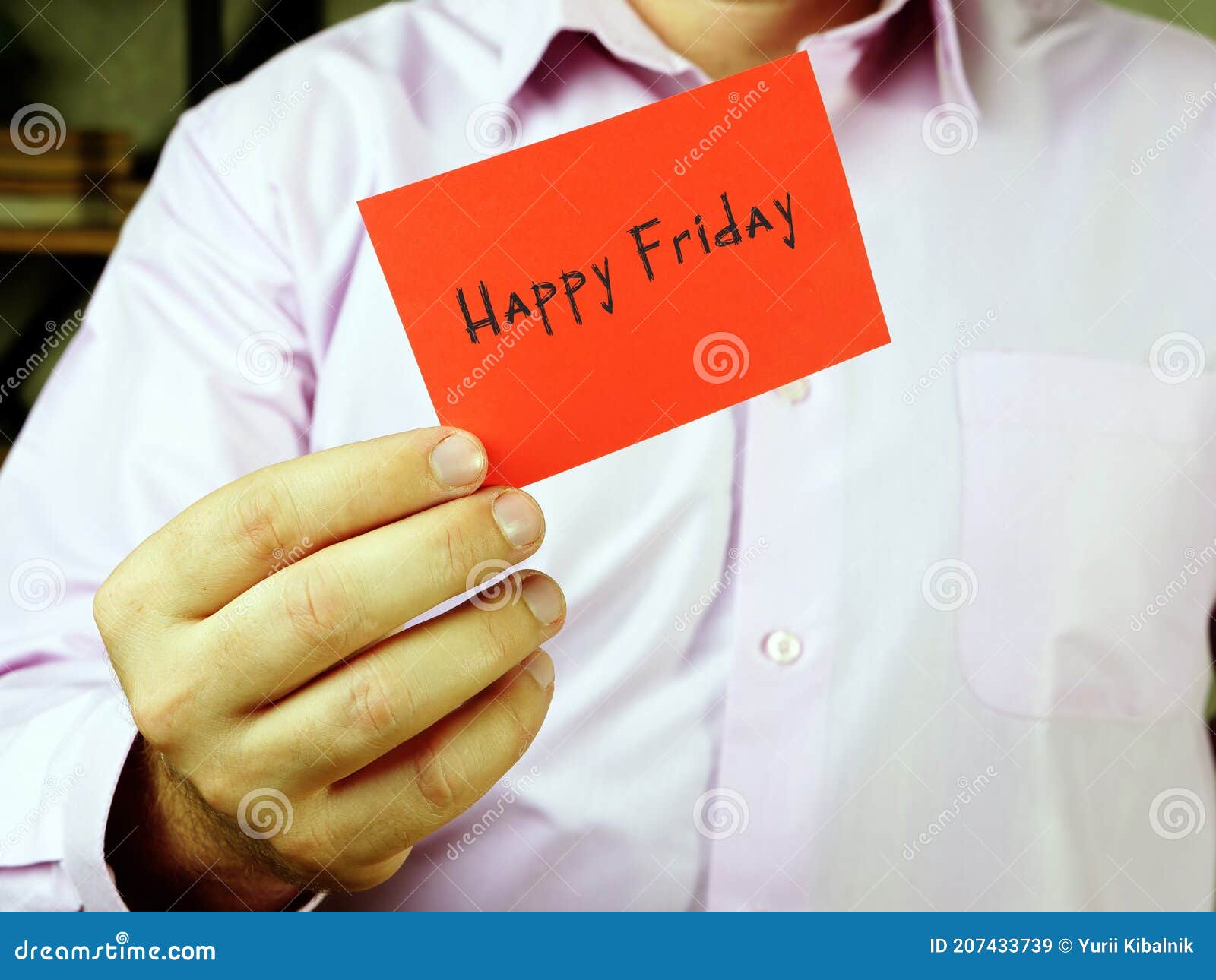 Happy Friday Sign on the Page Stock Image - Image of bokeh, estate ...