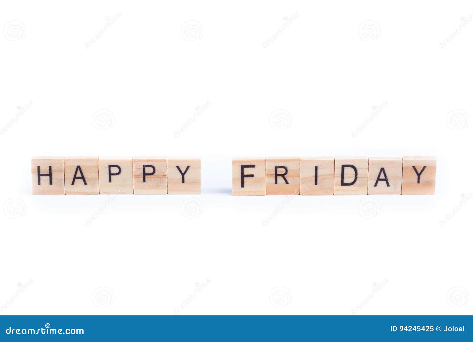 HAPPY FRIDAY Word on Square Tile Concept Stock Image - Image of design ...
