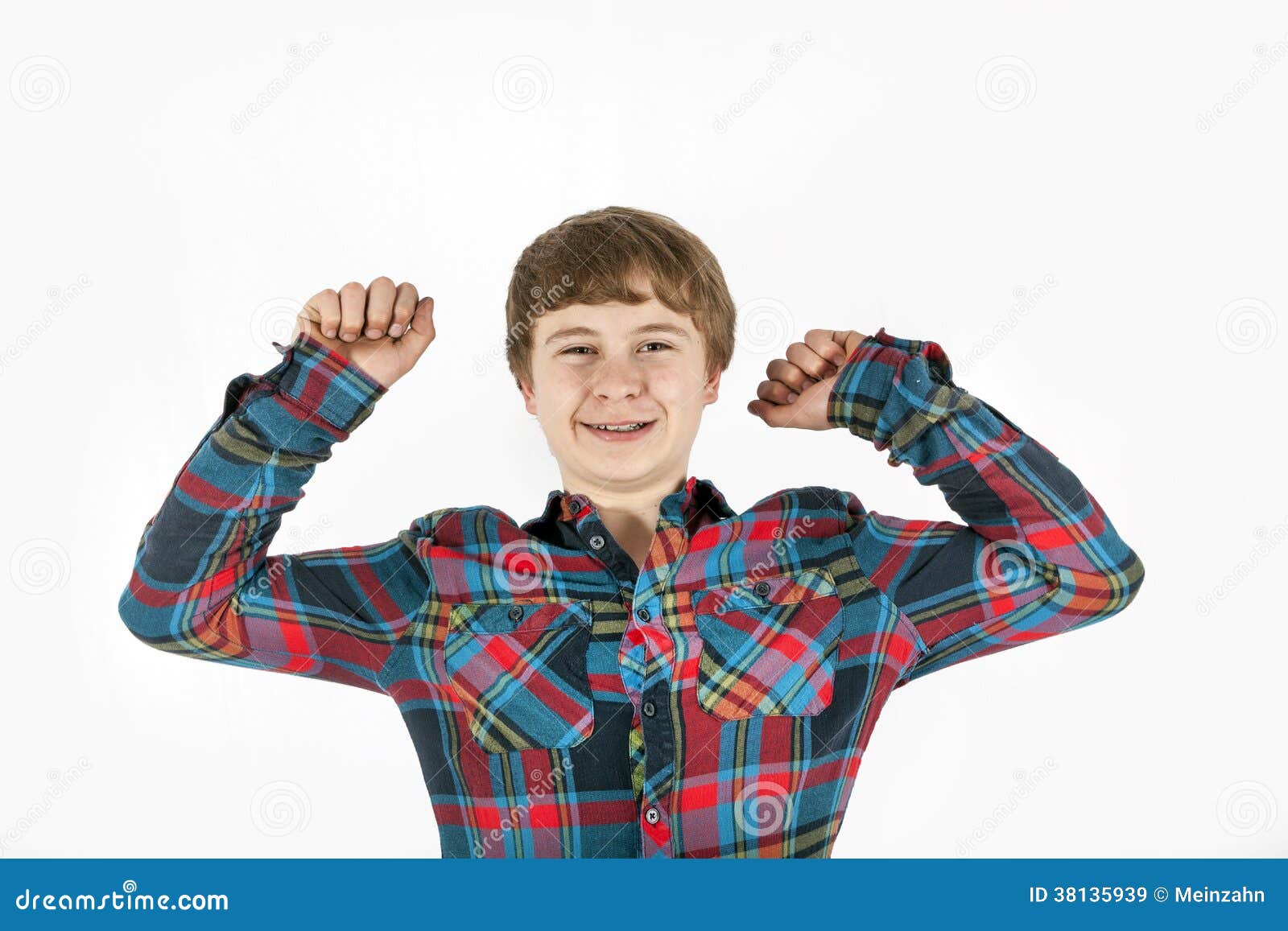 Happy friendly teenage boy stock image. Image of face - 38135939