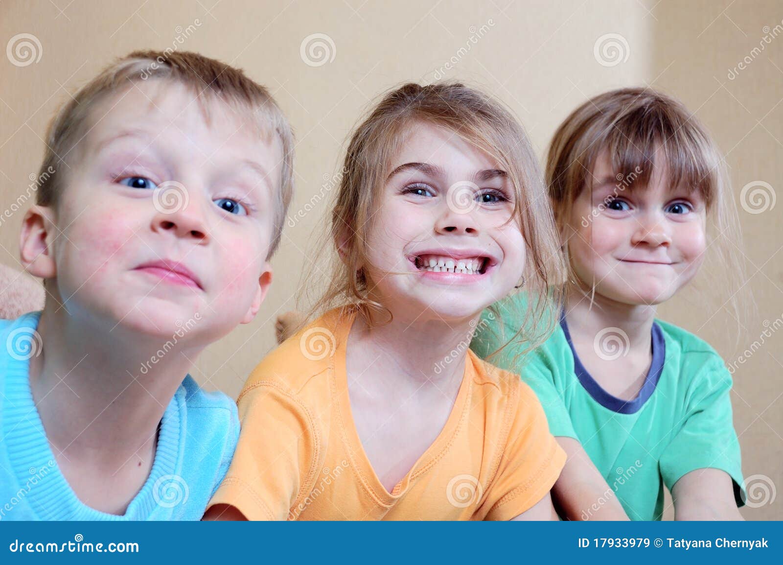 Happy friends stock image. Image of child, embrace, laughing - 17933979