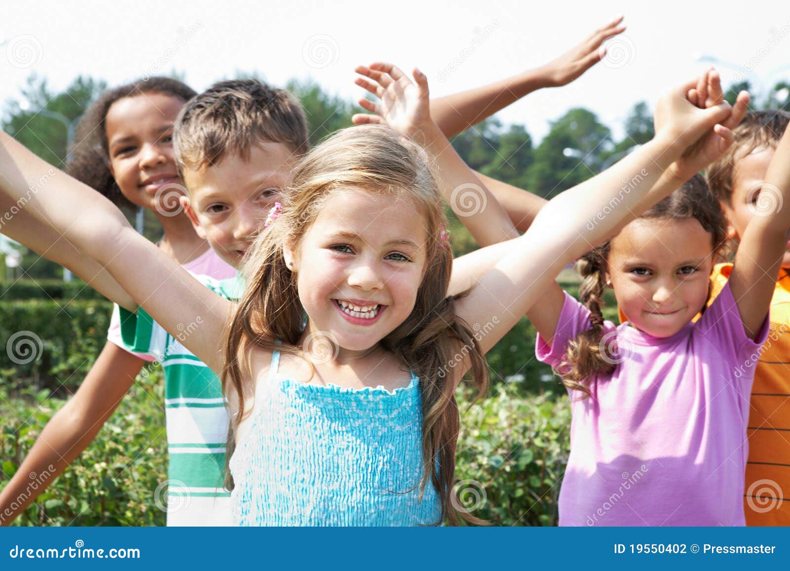 Happy friends stock photo. Image of glad, looking, mood - 19550402