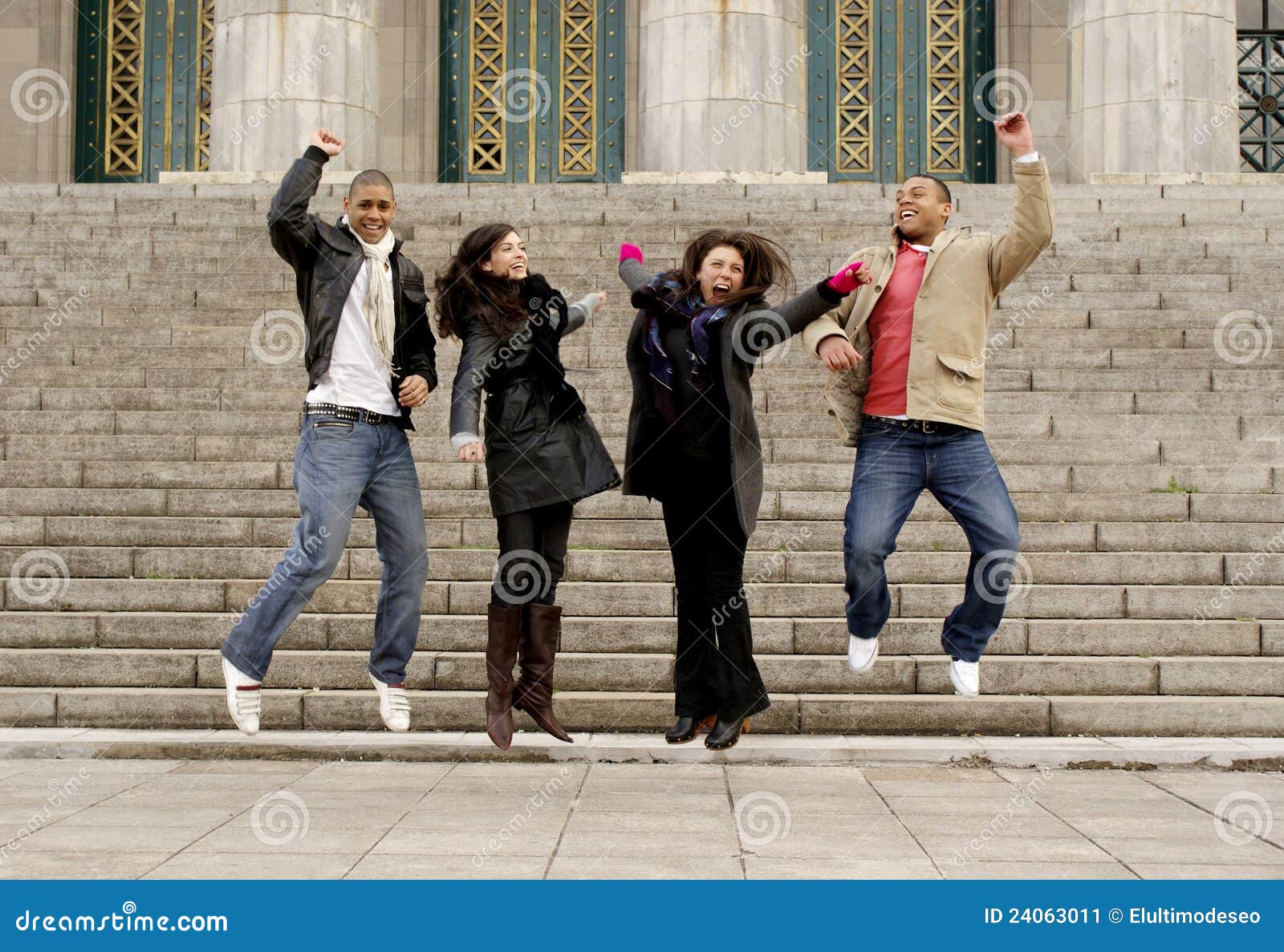 Happy Friends stock image. Image of happy, beautiful - 24063011