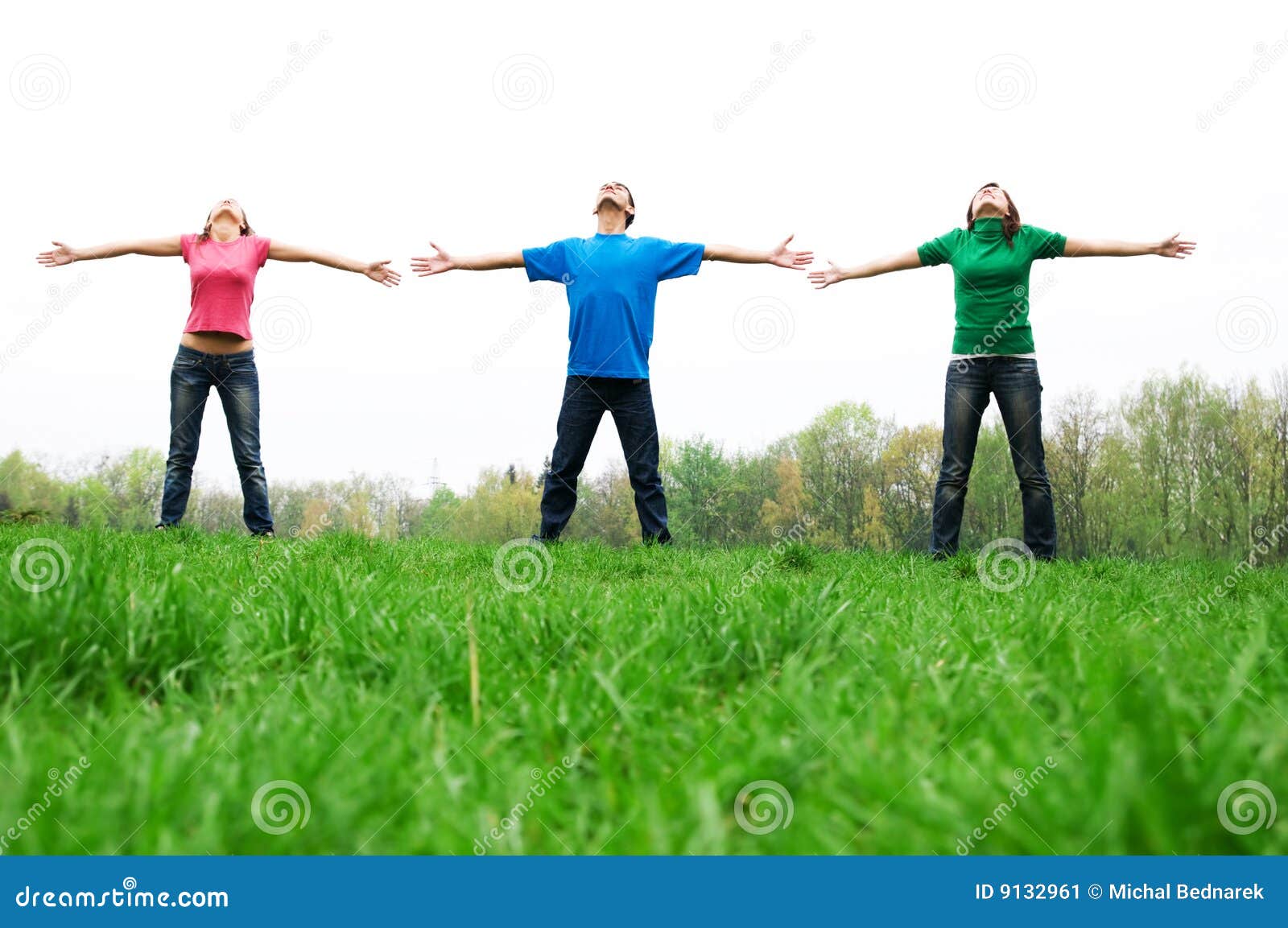 Happy friends stock image. Image of friendship, cute, friends - 9132961