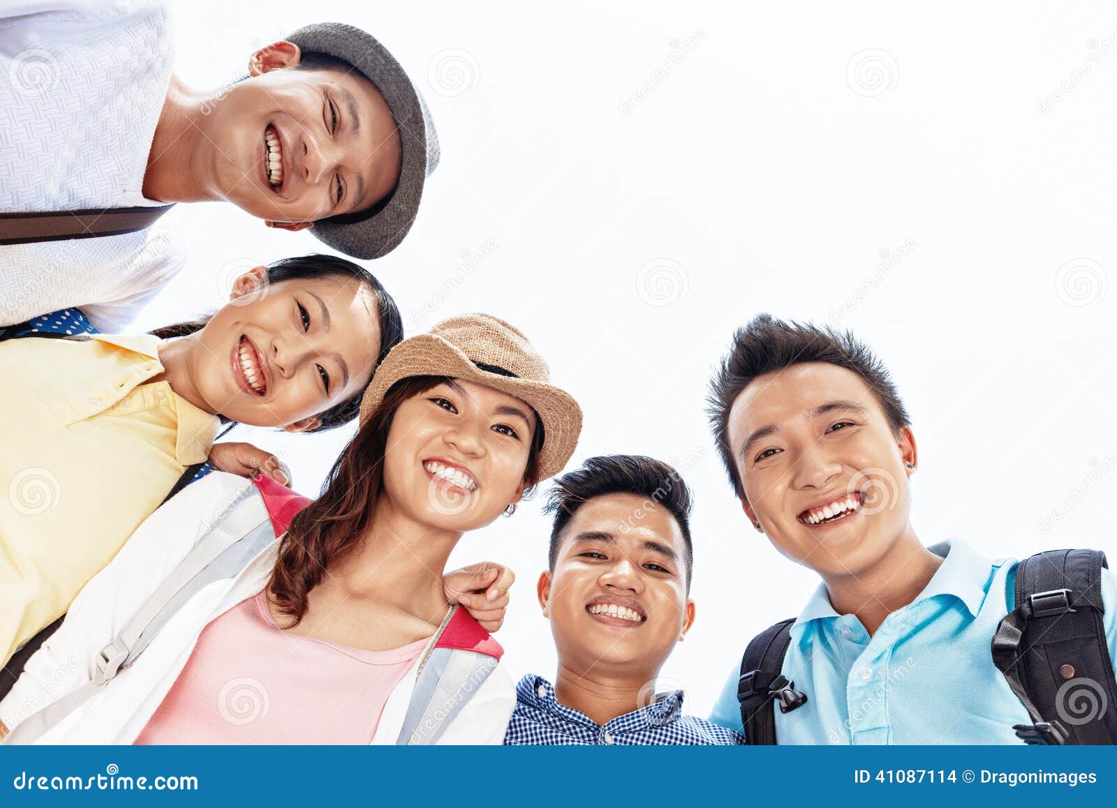 Happy friends stock photo. Image of positive, copyspace - 41087114