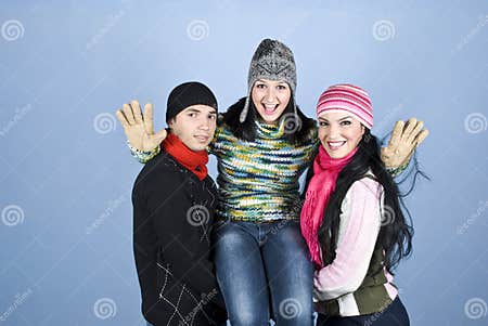 Happy friends having fun stock image. Image of friends - 12063453