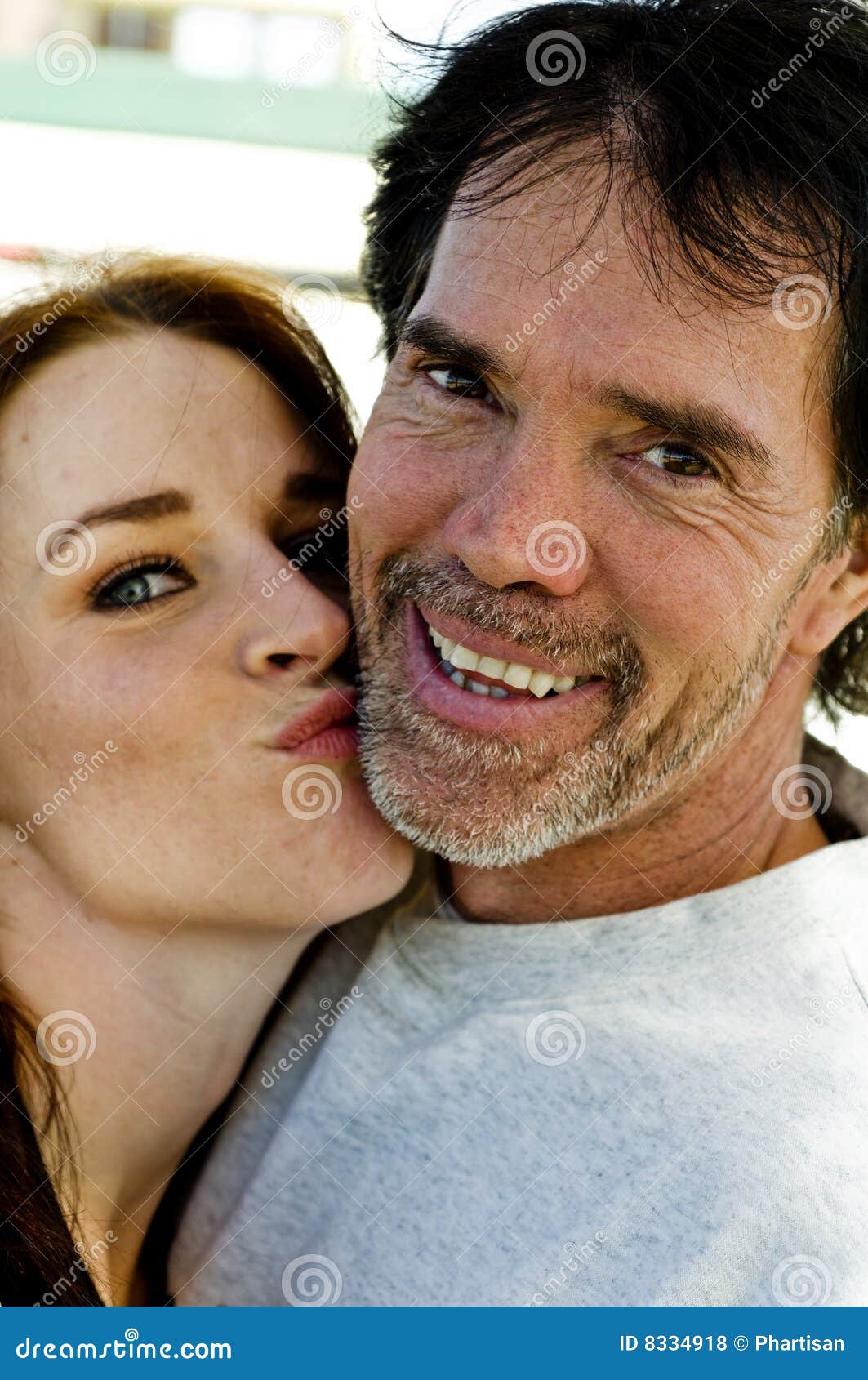 Happy fun loving couple stock photo. Image of cute, lady - 8334918
