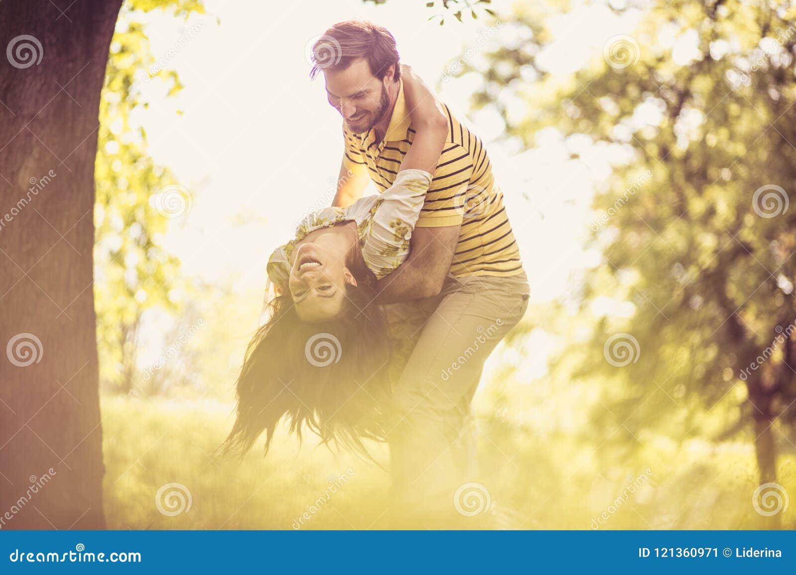 Happy and funny in nature. stock image. Image of cheerful - 121360971
