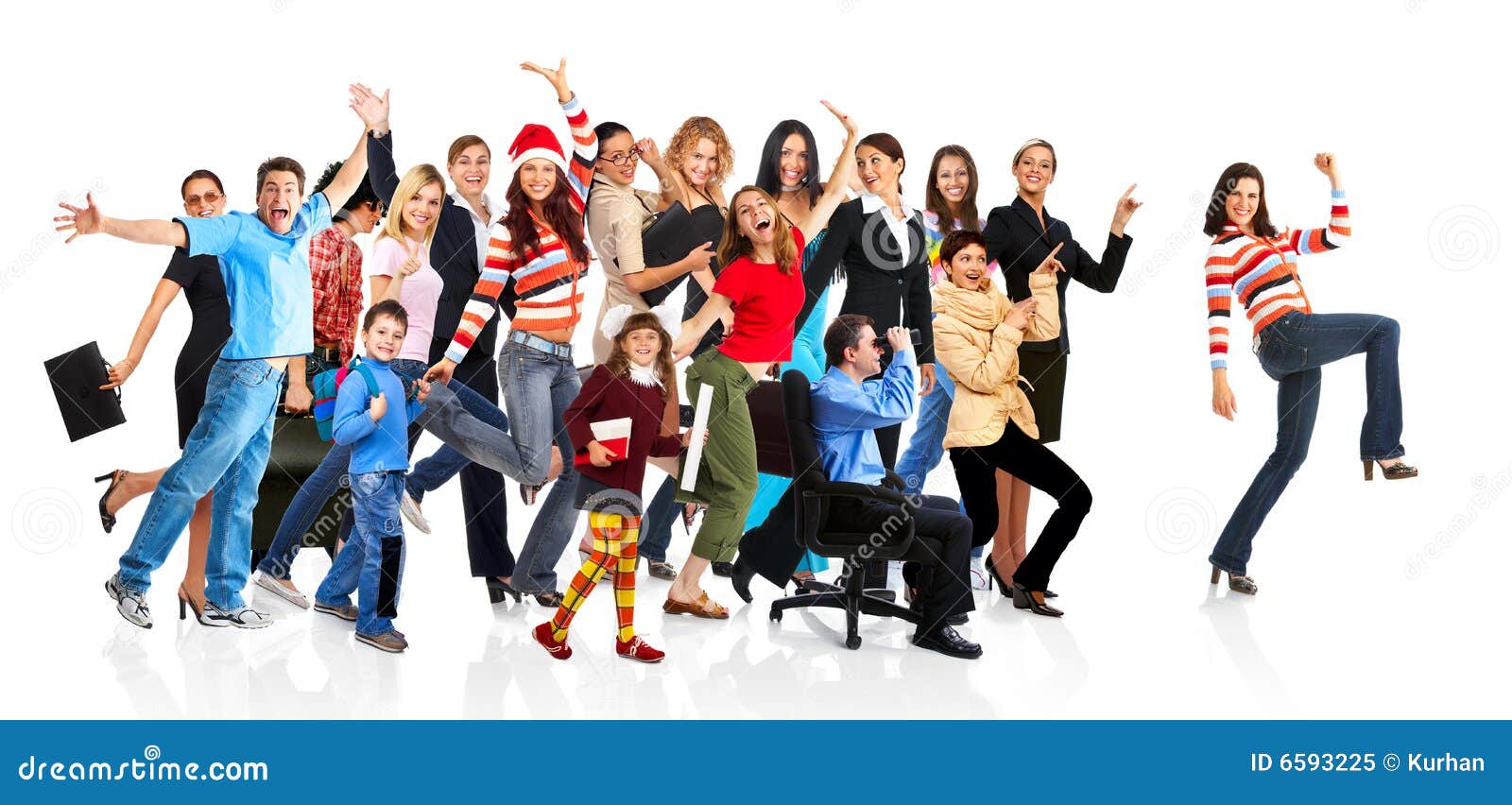 Happy funny people stock image. Image of background, fashion - 6593225