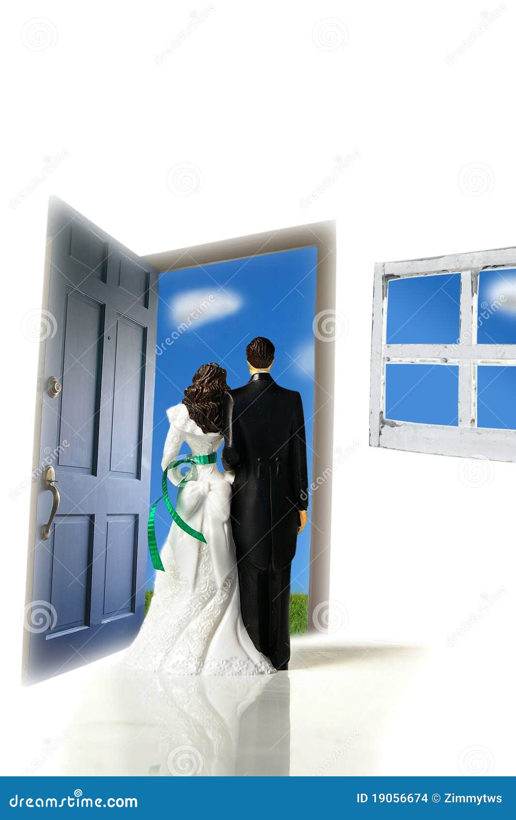 Happy future stock photo. Image of topper, bride, groom - 19056674