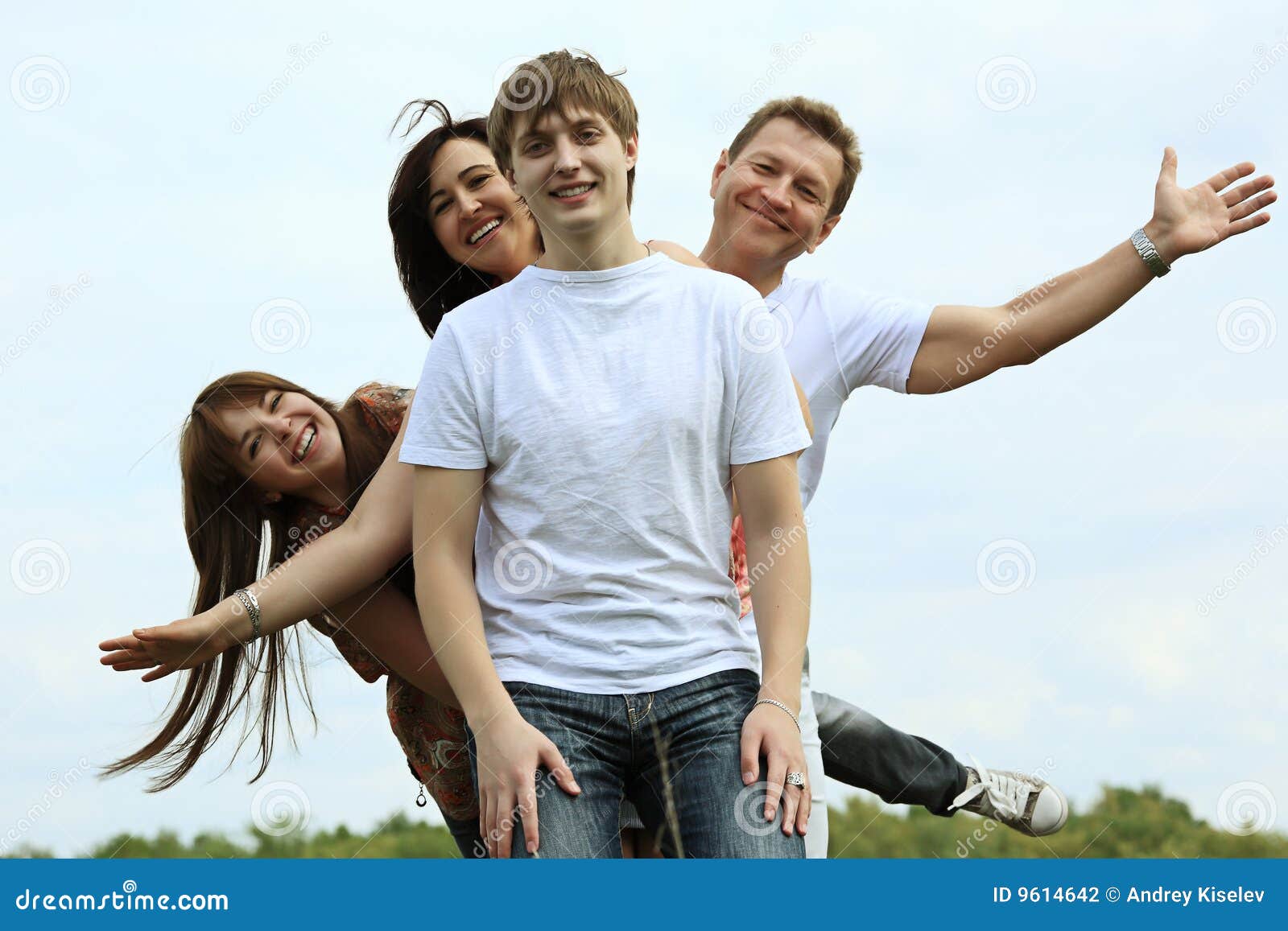 Happy generation stock photo. Image of nature, family - 9614642