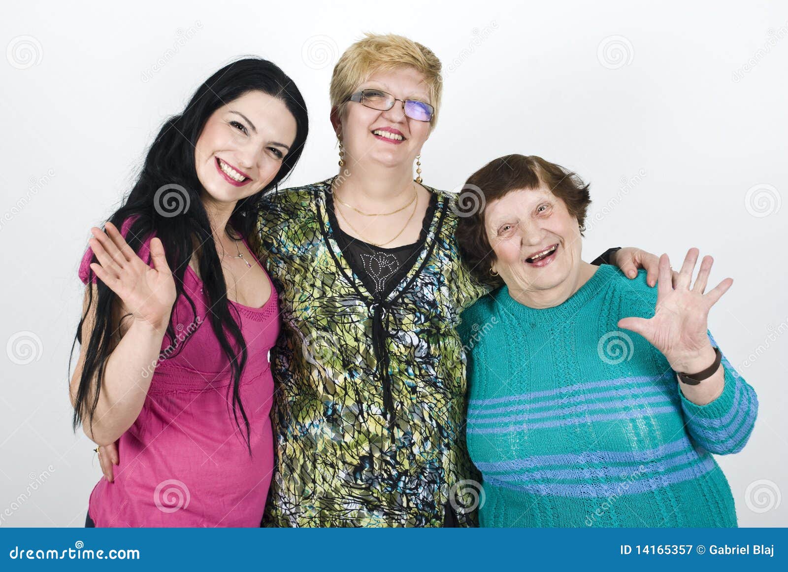 Happy generation of women stock image. Image of grandmother - 14165357