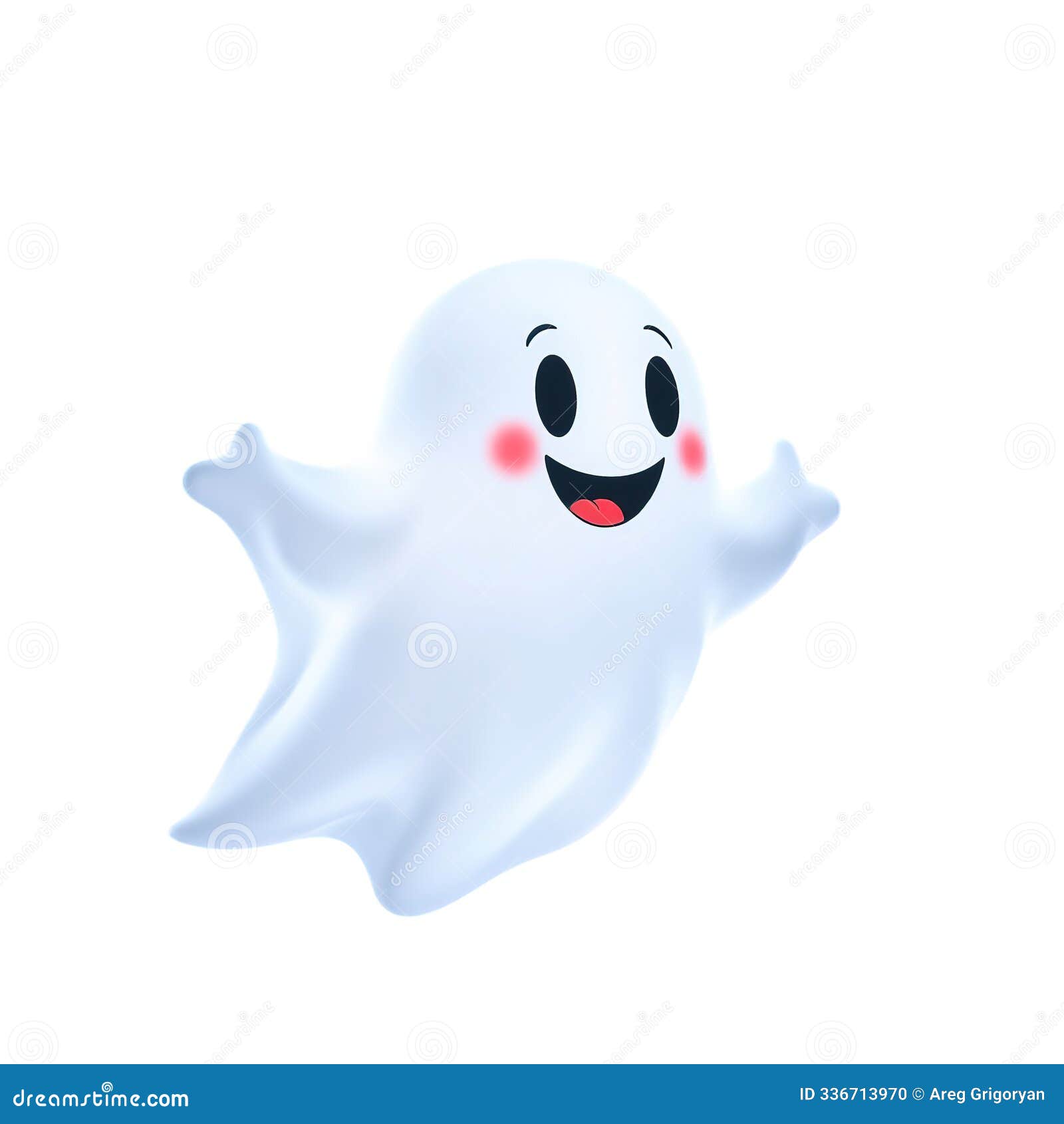 Happy Ghost Halloween Party Wallpaper Scream Vector Illustration, Trick ...